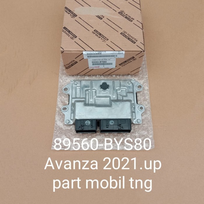 Jual Ecu Ecm Komputer Computer Toyota Avanza Xenia 2022 89560-BYS80 ORI ...