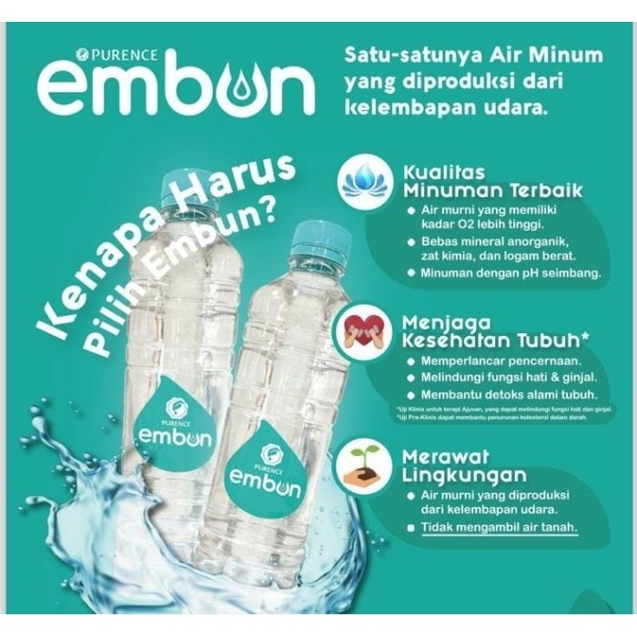 Jual NATUREFOOD air minum PURENCE EMBUN | Shopee Indonesia