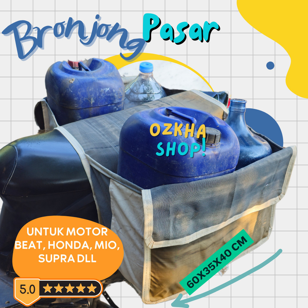Jual Ozkha - Tas Kandek Bronjong Ronjot Obrok Kurir Pasar Karomet ...