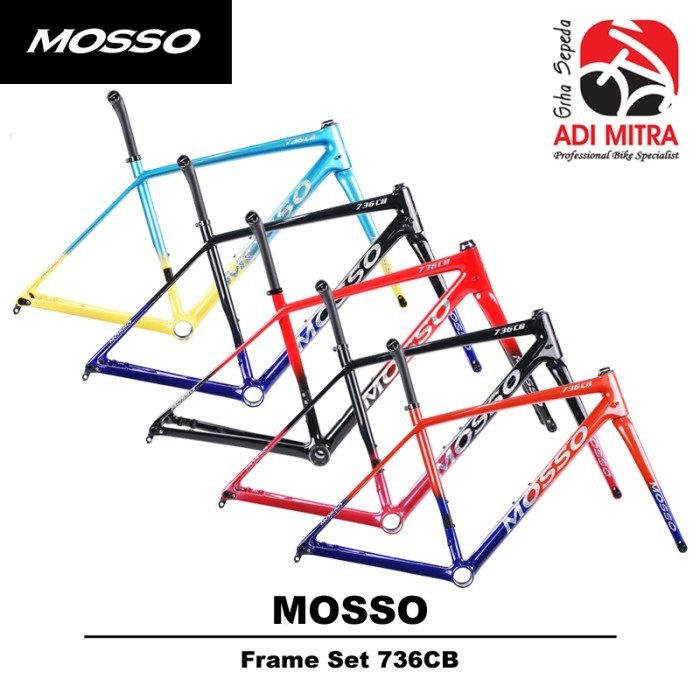 Jual Mosso 736CB Frame Set Sepeda Road Bike Full Carbon Disc Brake ...