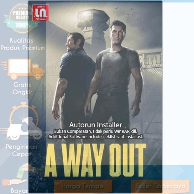 Jual A Way Out - PC Game Adv Fight Surv - LINK DOWNLOAD - GAME LAPTOP ...