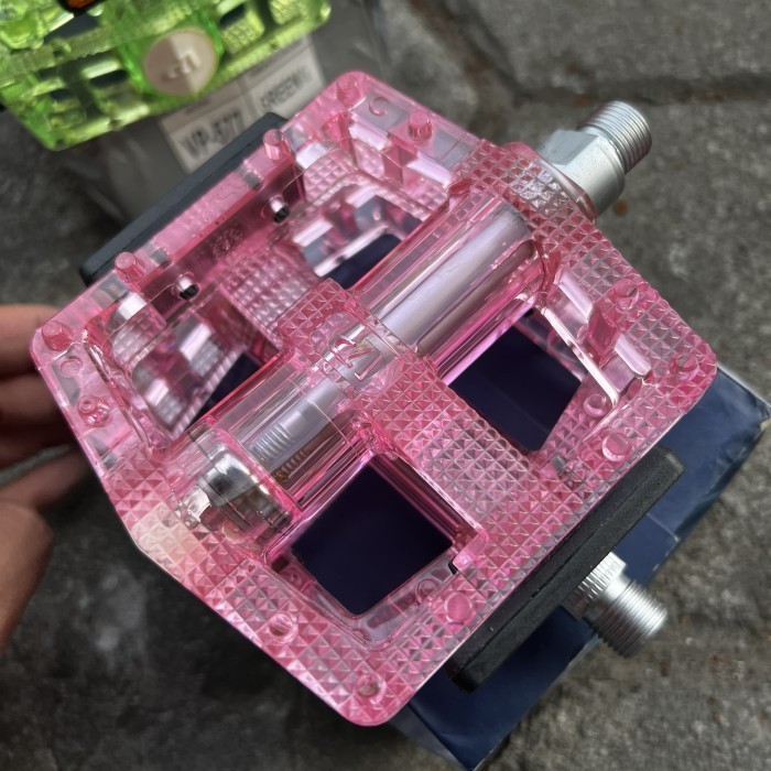 Jual PEDAL FIXIE BENING TAIWAN VP 577 PVC PLASTIK KUNING HIJAU PINK ...