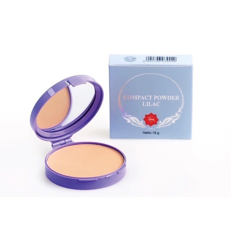 Jual Viva Compact Powder Lilac 19g All Varian / Bedak Padat Viva BIiru ...