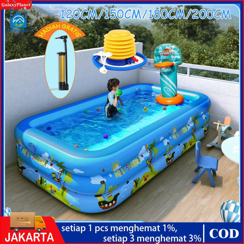 Jual kolam renang anak jumbo/balon renang anak/mainan kolam renang anak ...