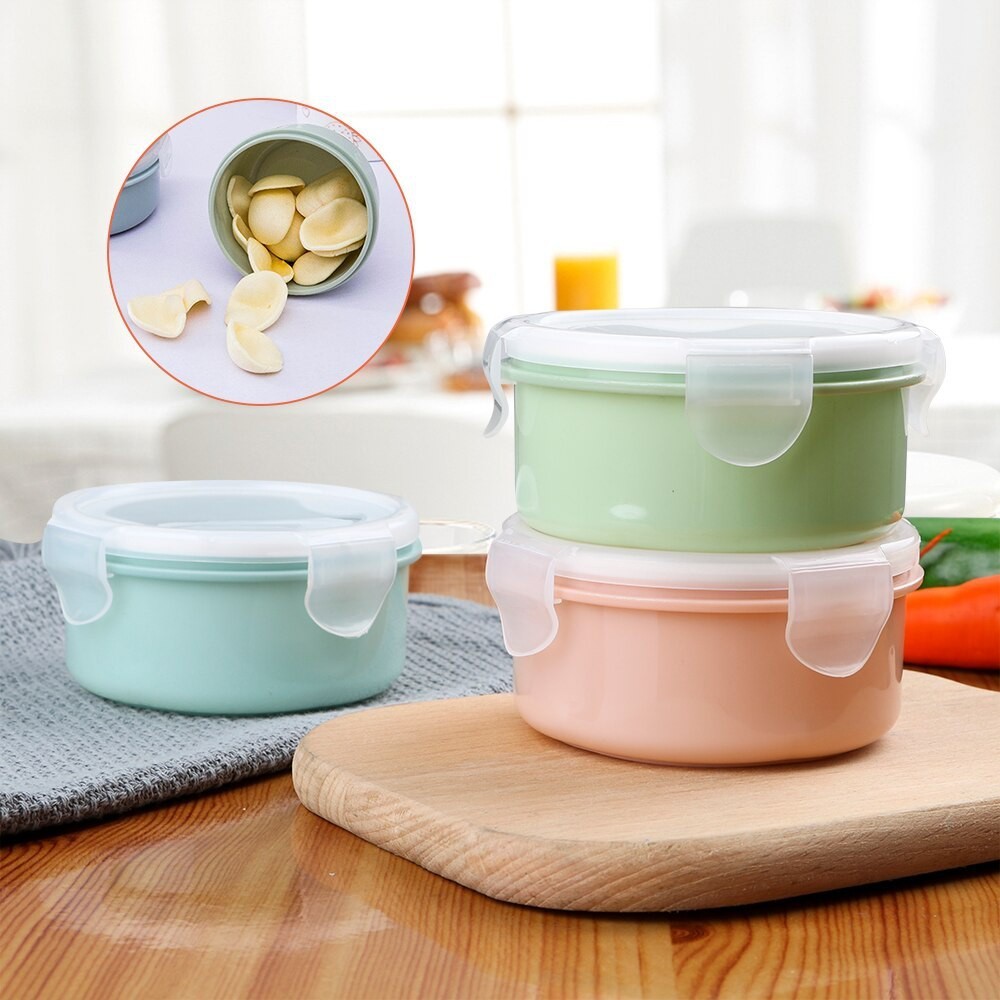 Jual Yuma Tempat Makan Bentuk Bulat /Tempat Penyimpanan Makanan Bento ...