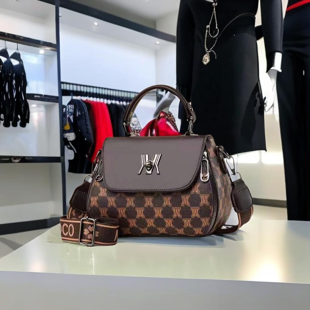 Jual Original 102-27 MOCO Mode Tas Wanita Selempang Import Korea Premium Terbaru dengan Motif ...