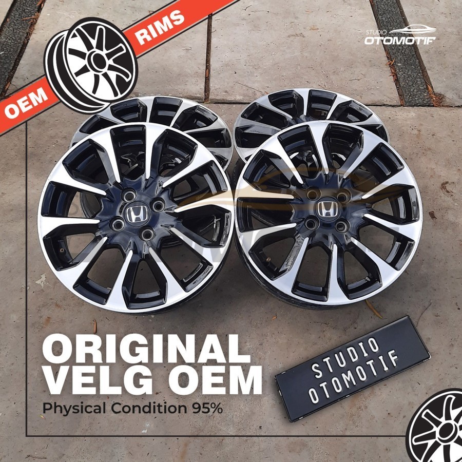 Jual VELG ORIGINAL OEM JAZZ GK5 R16 PCD 4X100 YARIS AGYA BRIO MIRAGE ...