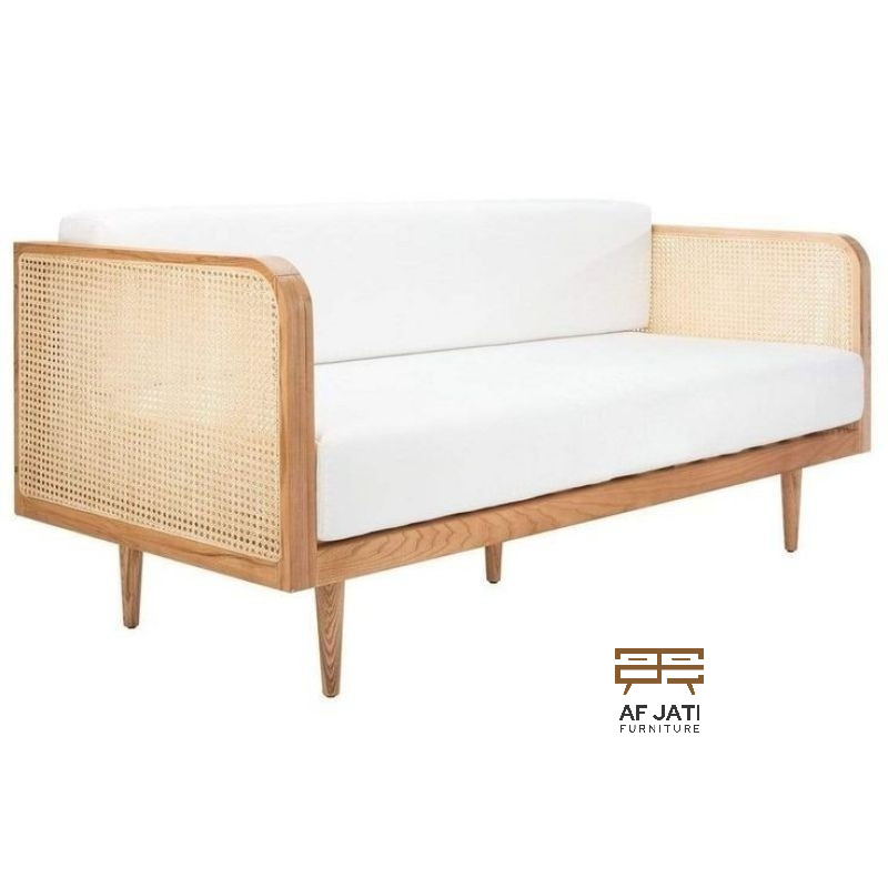 Jual Sofa Rotan Minimalis (perpaduan kayu jati dan rotan terbaik ...