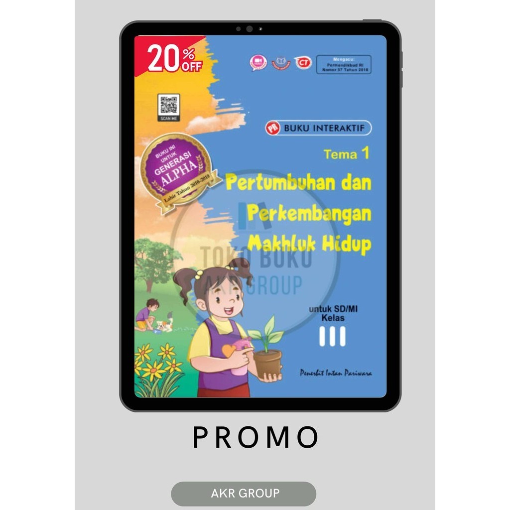 Jual Buku Pr/Lks Pertumbuhan dan Perkembangan Makhluk Hidup K13 SD/MI Kelas 3 Tema 1 Semester 1 ...