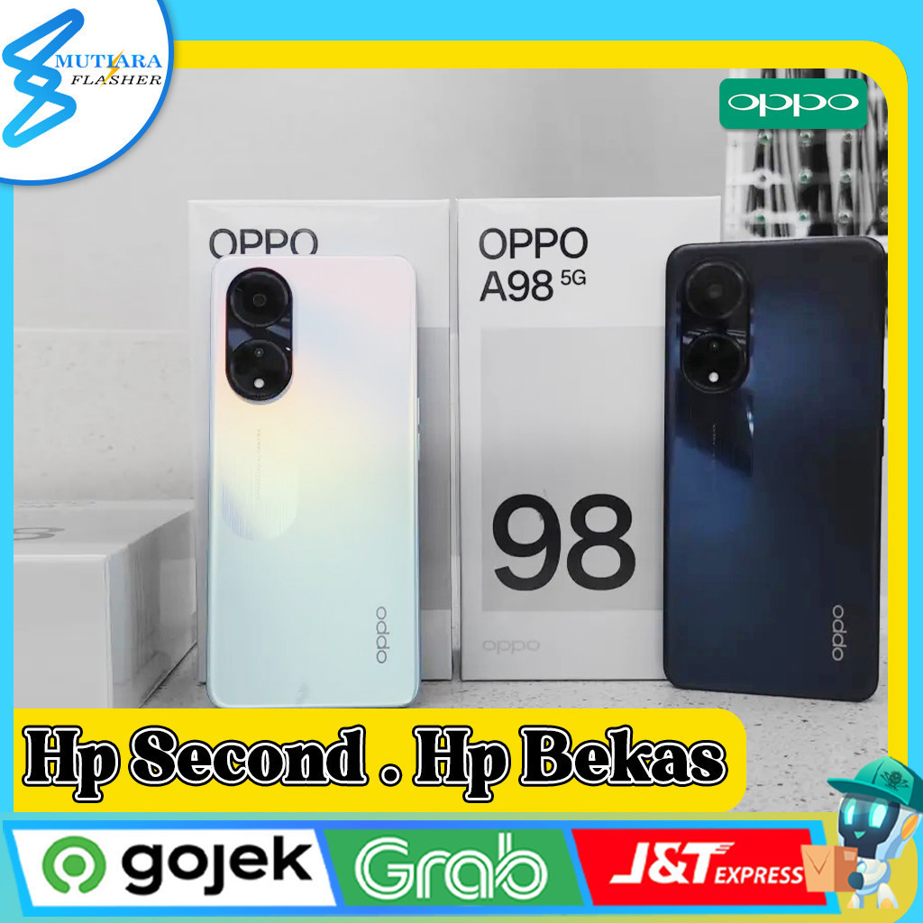 Jual Oppo A98 5G Ram 8 Rom 256GB Second Original | Shopee Indonesia