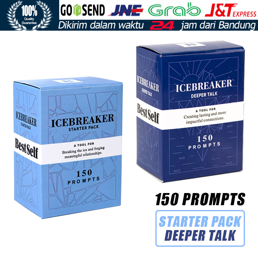 Jual Icebreaker Deep Talk Conversation Game Cards | Shopee Indonesia