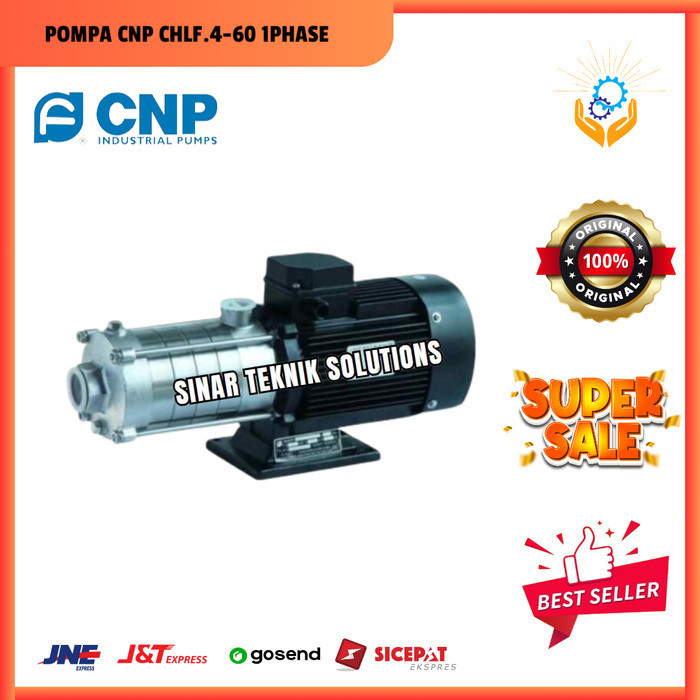 Jual POMPA CNP CHLF.4-60 1PHASE 220VOLT POMPA AIR CNP STAINLESS STEEL ...