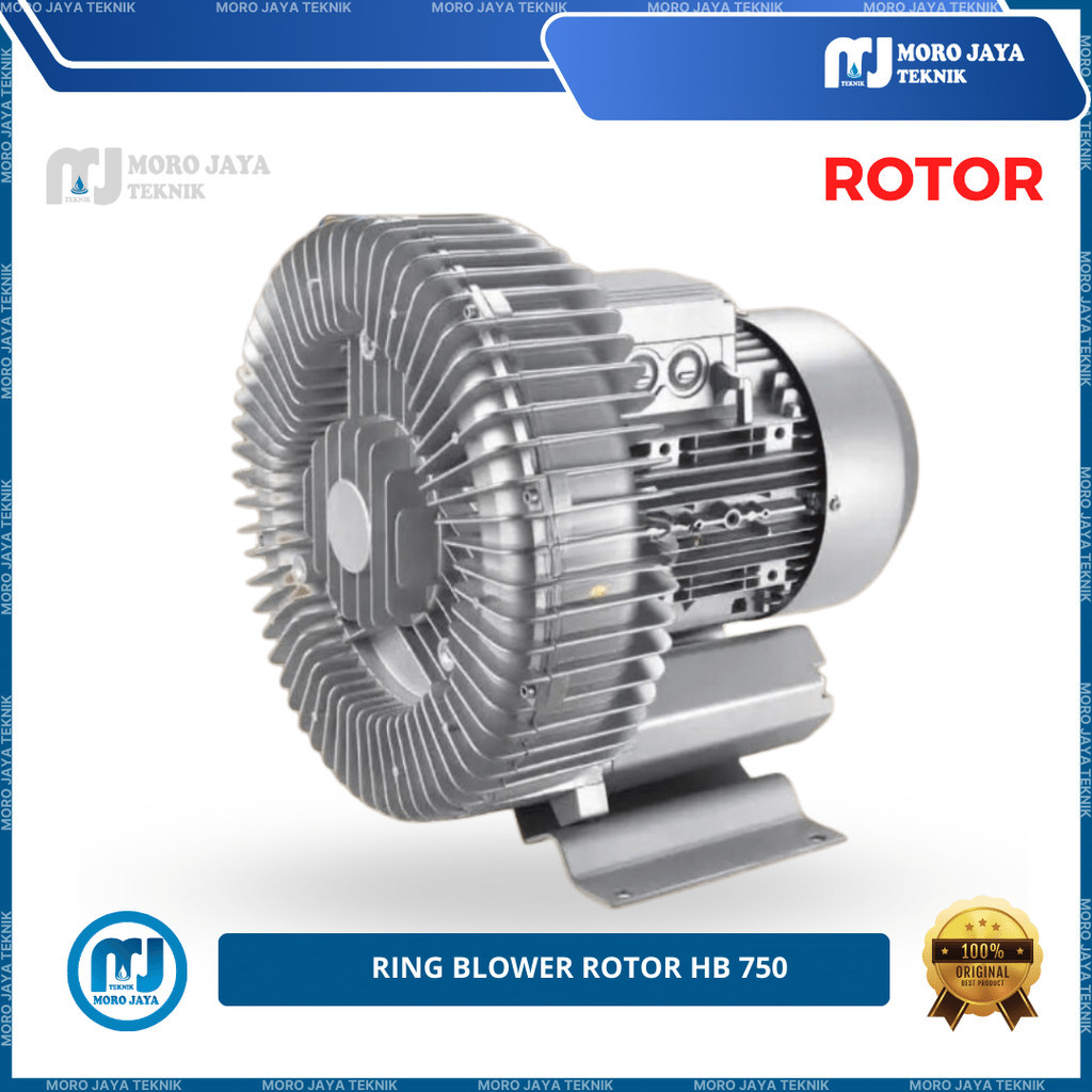 Jual Ring Blower Tambak Udang Vortex Rotor HB-750 1Hp 0,75Kw Ring Blower | Shopee Indonesia