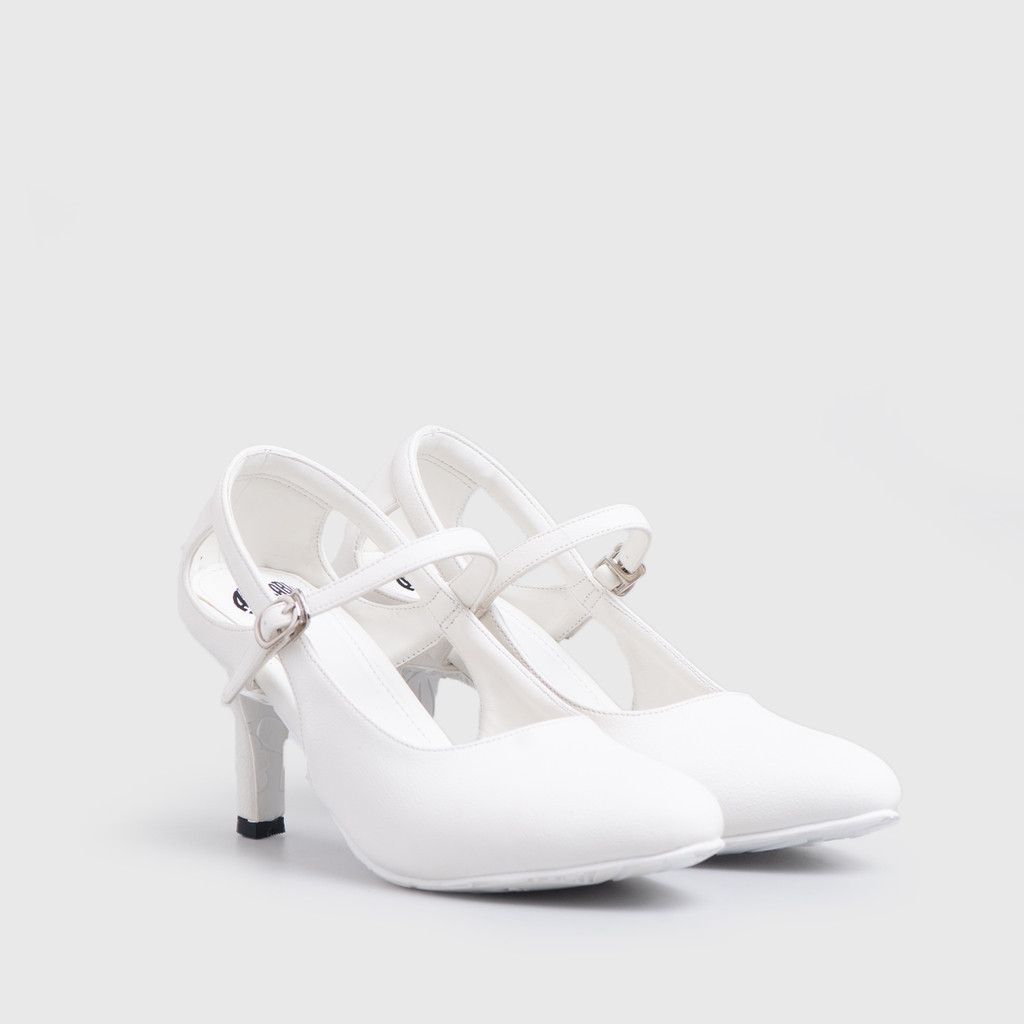 Jual Adorableprojects - Decimal Heels White | Shopee Indonesia