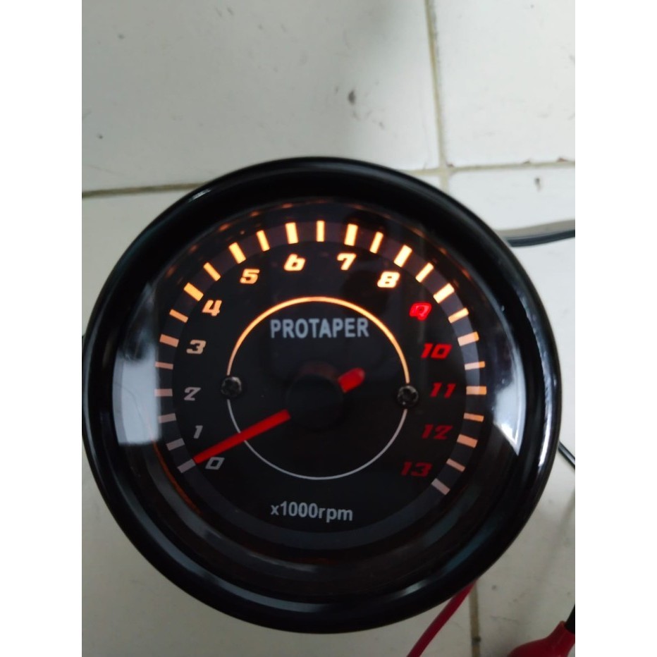 Jual Tachometer RPM LED bulat / Takometer Rpm Led Universal motor - HTM ...