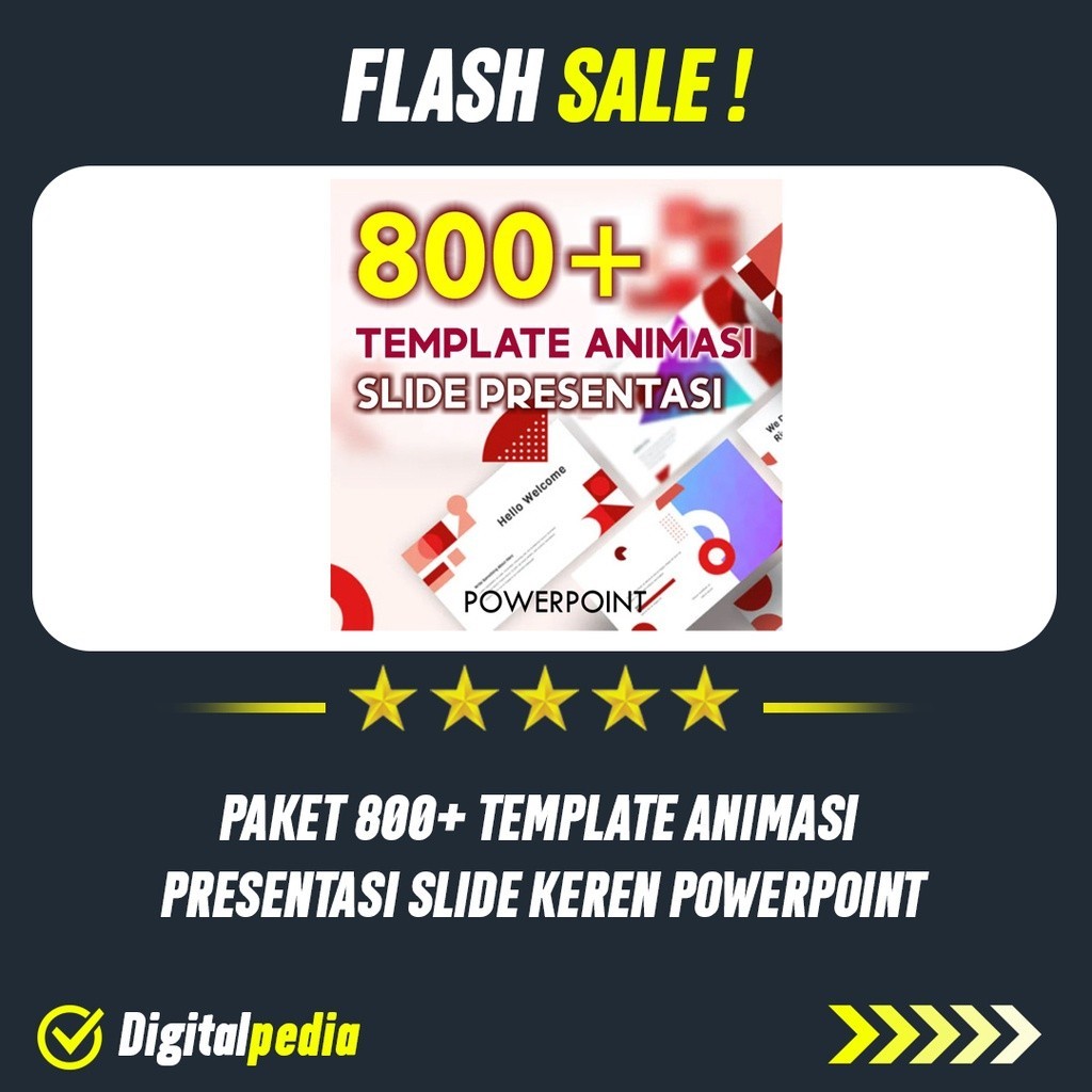 Jual Paket 800+ Template Animasi Presentasi Slide Keren Power Point PPT ...
