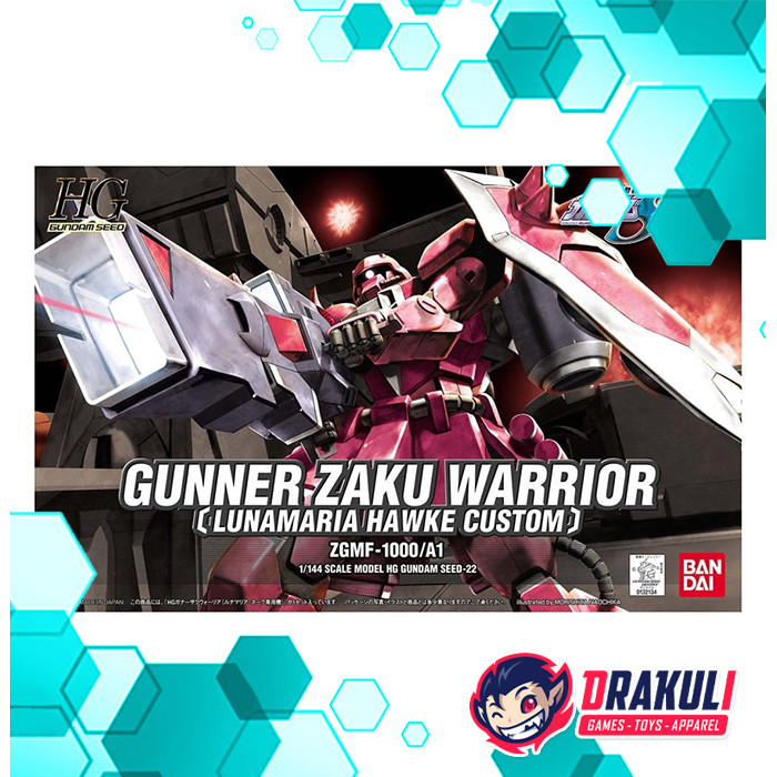 Jual Drakuli HQ BANDAI Plamo HG Gunner Zaku Warrior [Lunamaria Hawke Custom] | Shopee Indonesia