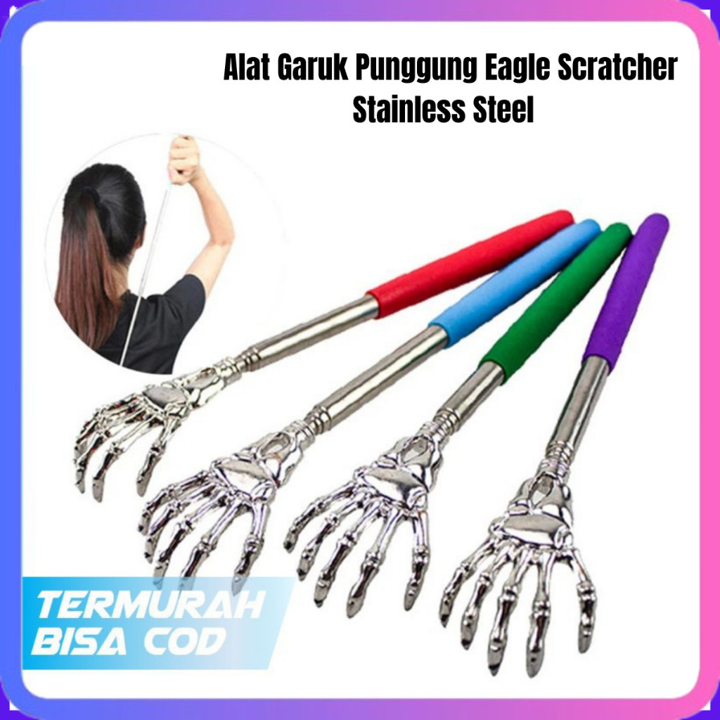 Jual Alat Garuk Punggung Eagle Scratcher Stainless Steel - B01ER ...