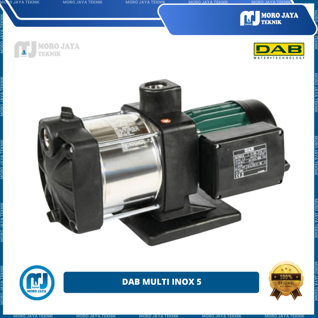 Jual Pompa Booster DAB Multi inox 5 - Pompa Air Multistage DAB Original | Shopee Indonesia