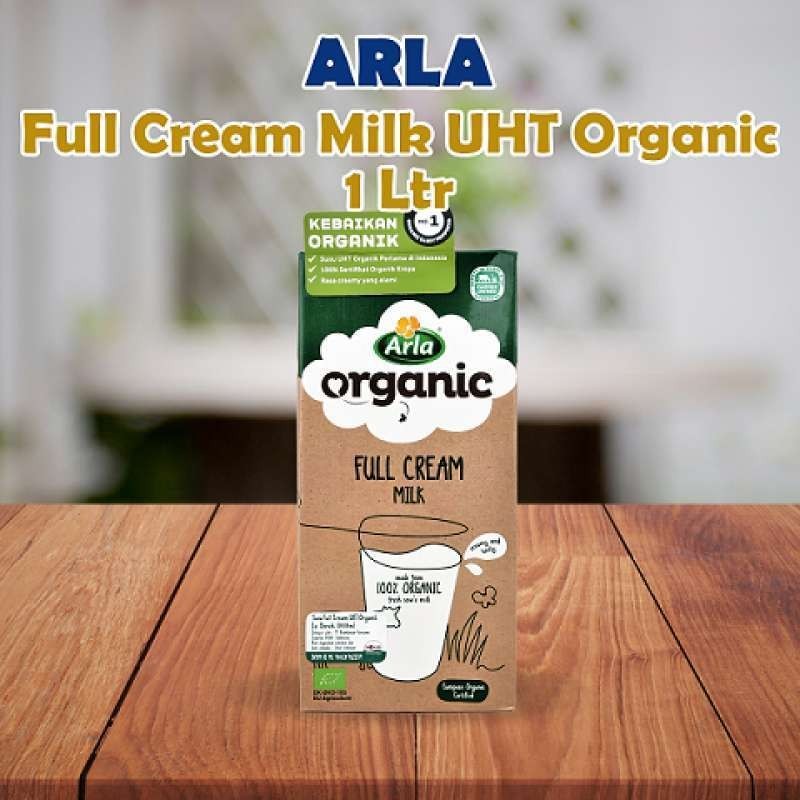 Jual Arla Full Cream UHT Organik 1 Liter | Shopee Indonesia