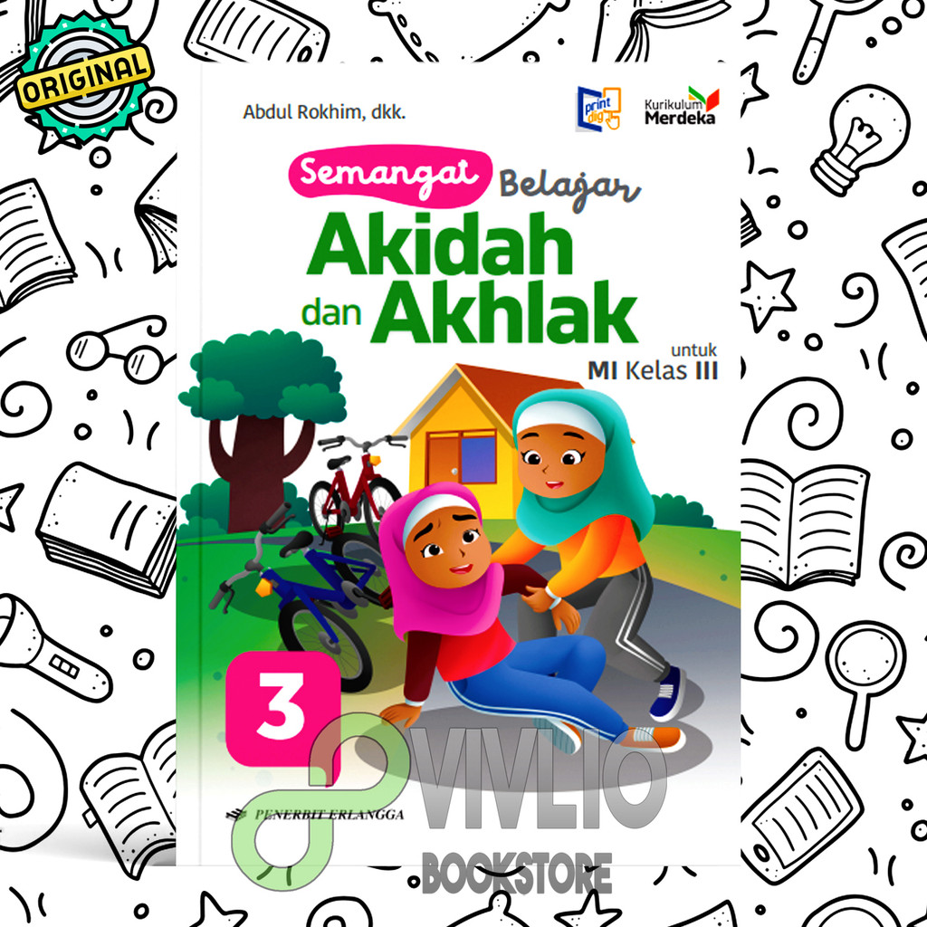 Jual Semangat Belajar Akidah dan Akhlak untuk MI Kelas III Erlangga | Shopee Indonesia