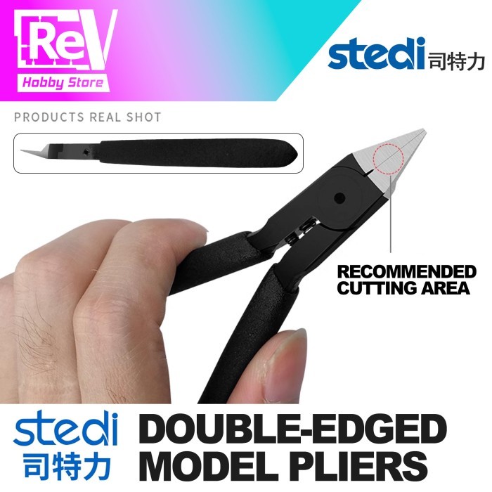 Jual STEDI TOOLS NIPPER DOUBLE BLADE GUNDAM MODEL KIT MS100 MS101 MS102 ...