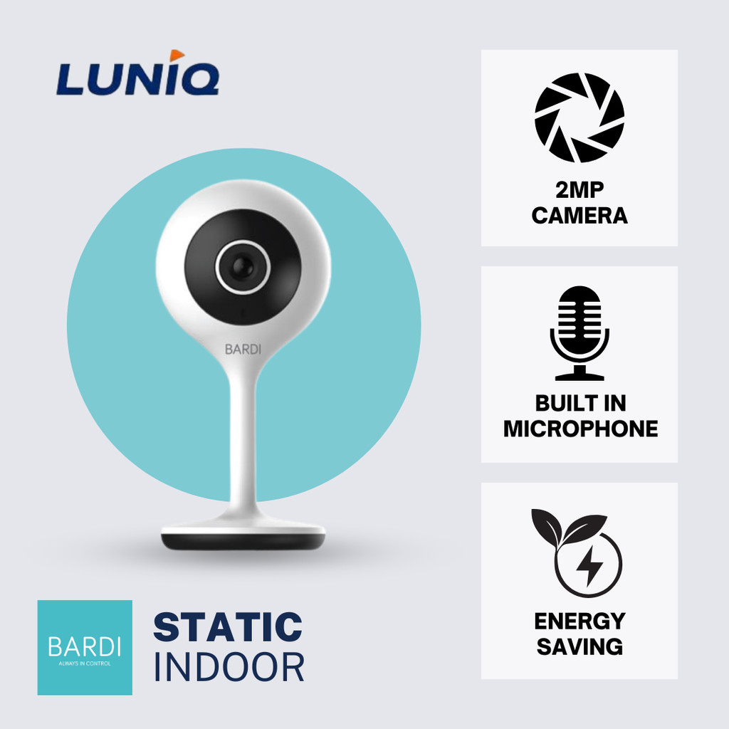 Jual BARDI Smart IP Camera Static CCTV Two Way Talk | Shopee Indonesia