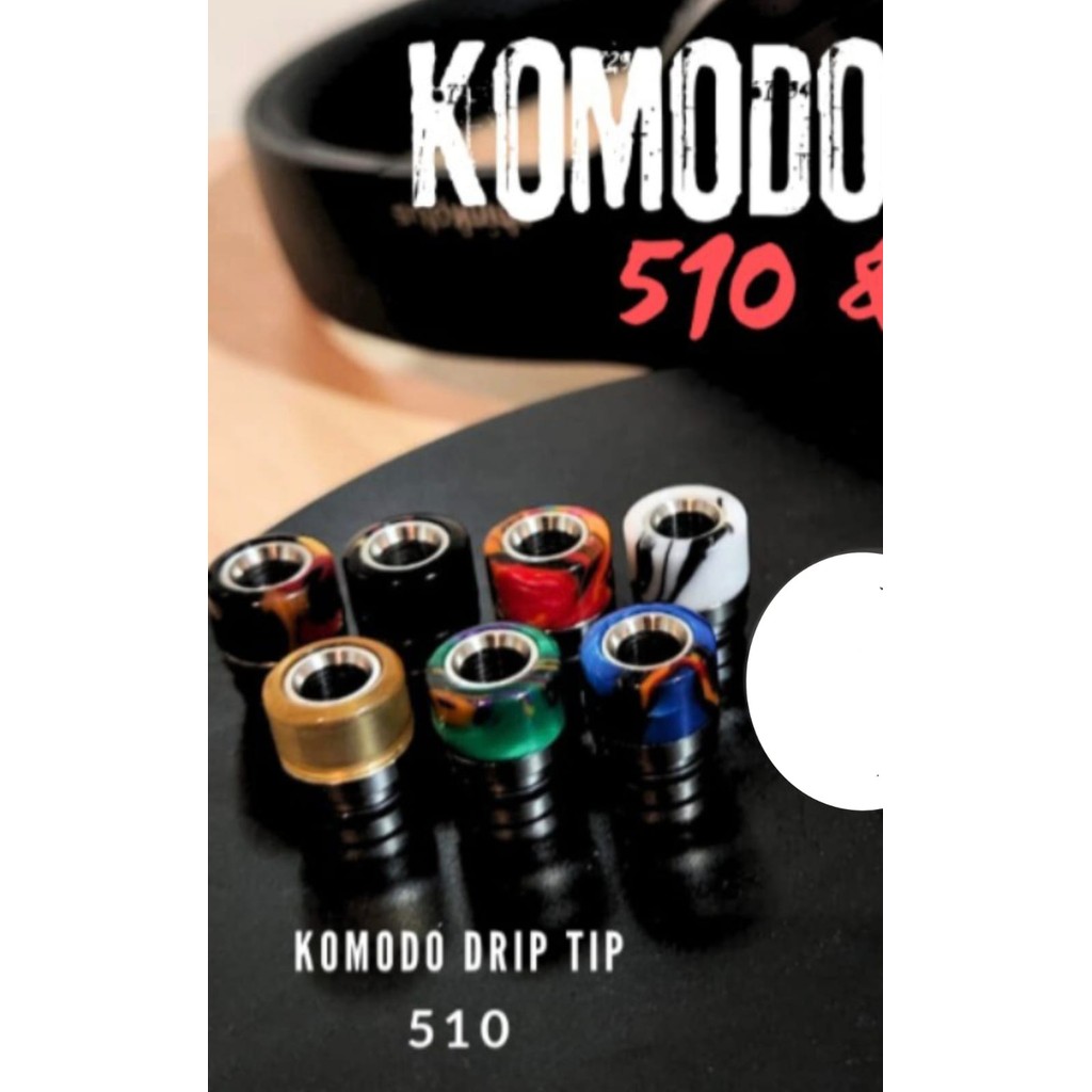 Jual Drip tip 510 Komodo Hybrid SS | Shopee Indonesia
