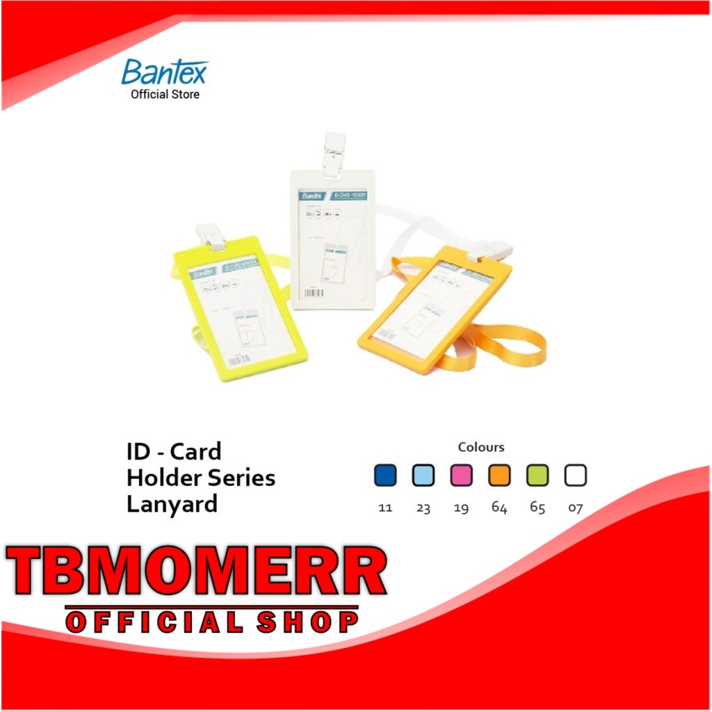 Jual NAME TAG / ID CARD POTRAIT + LANDYARD 8865 BANTEX | Shopee Indonesia