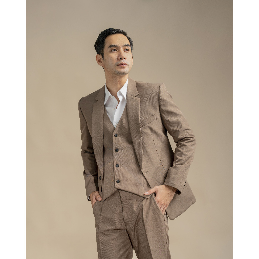 Jual Goldy Outfit Setelan Jas Celana & Rompi Milo - Vente Series ...