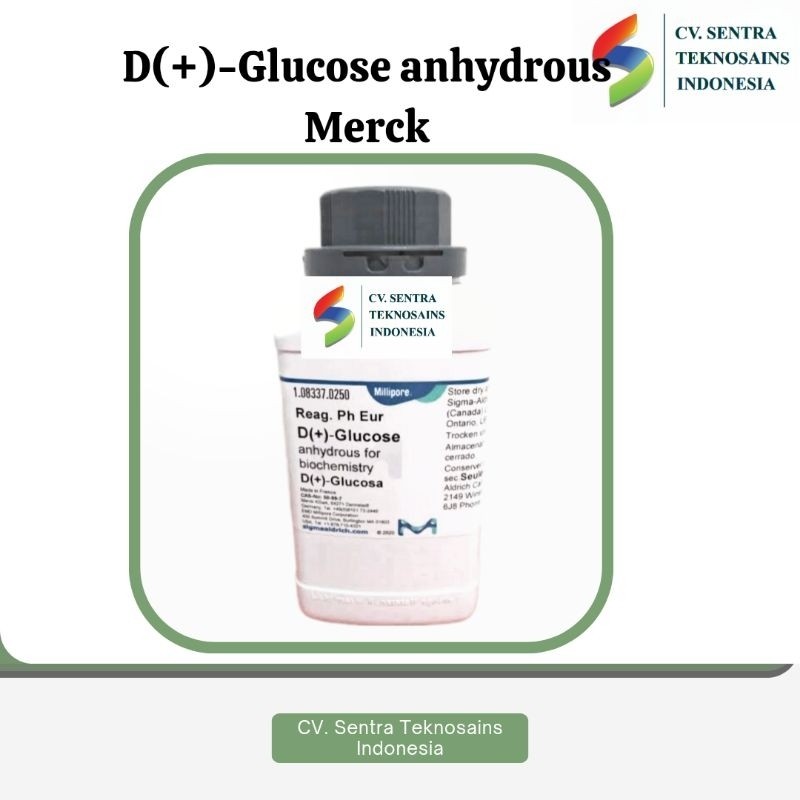 Jual D(+)-Glucose anhydrous for biochemistry merck (1 Gram) | Shopee ...