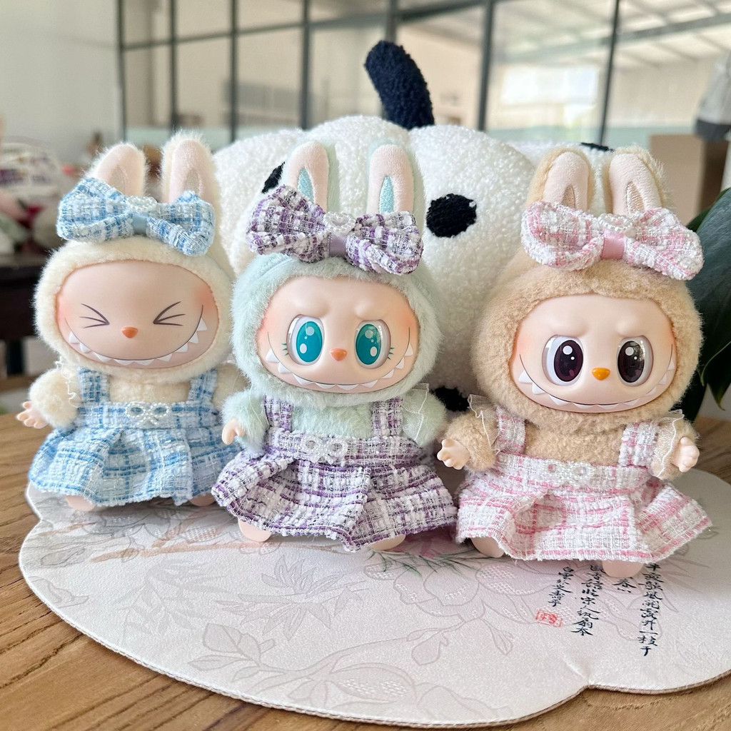 Jual Labubu Ropa Cute Doll Clothes Outfit Accessories Classic Dress Set ...