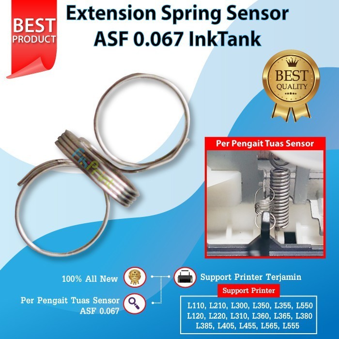 Jual Extension Spring 0.067 Per Tuas Sensor Per Pengait Tuas Sensor ...