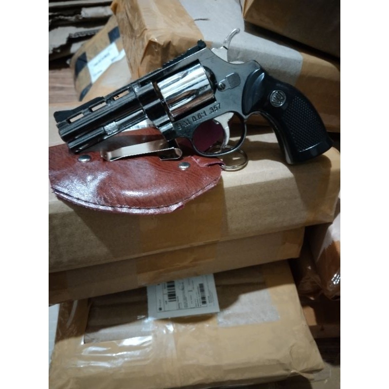 Jual cso Cod Korek Api Pistol Matches Pyton Free Sarung Unik | Shopee ...