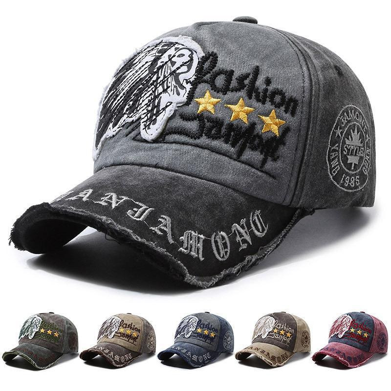 Jual Topi Baseball Vintage Hat Cap Casual Sport Indian Dacota jamont ...
