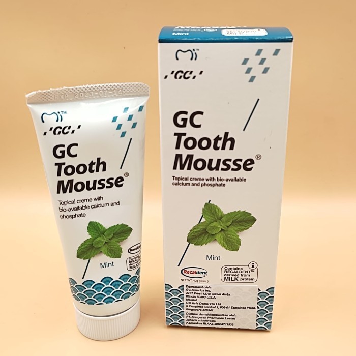 Jual GC TOOTH MOUSSE/ PELINDUNG GIGI PLUS VITAMIN GIGI SENSITIF TOOTH ...