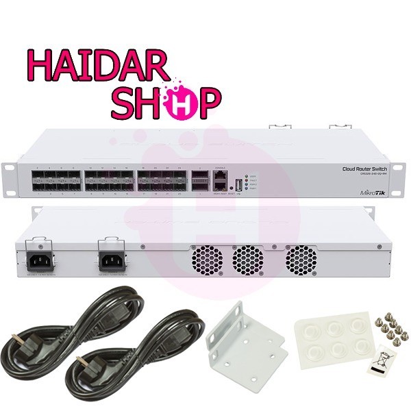 Jual MikroTik CRS 326 24S+ 2Q+ RM CRS326-24S+2Q+RM | Shopee Indonesia