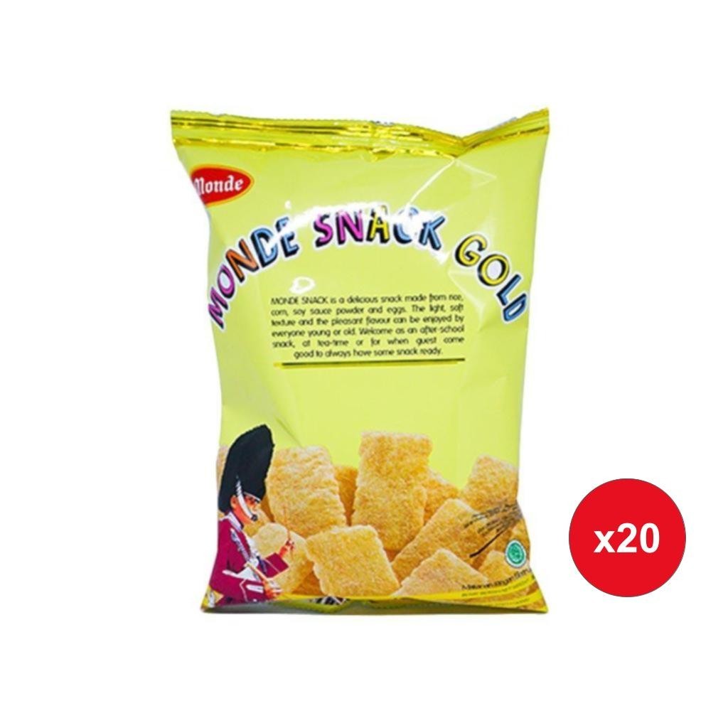 Jual Monde Snack Gold 27g x 20 | Shopee Indonesia