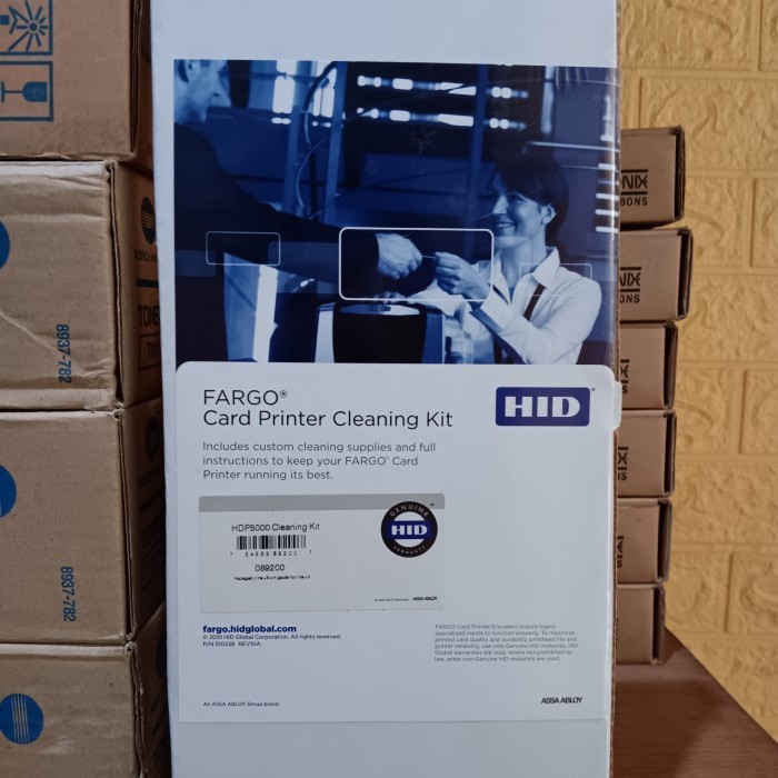 Jual CLEANING KIT ID CARD PRINTER FARGO HDP5000 (PN : 089200 ) ORIGINAL ...