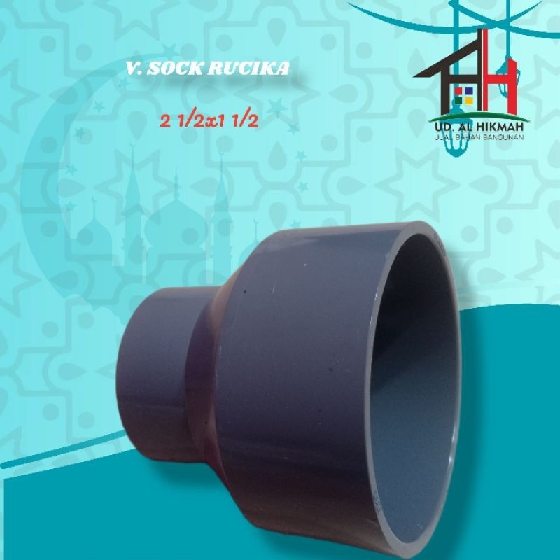 Jual REDUCER 2 1/2X1 1/2 INCH - VLOK SOK SOCK 2 1/2 X 1 1/2 INCH RUCIKA ...