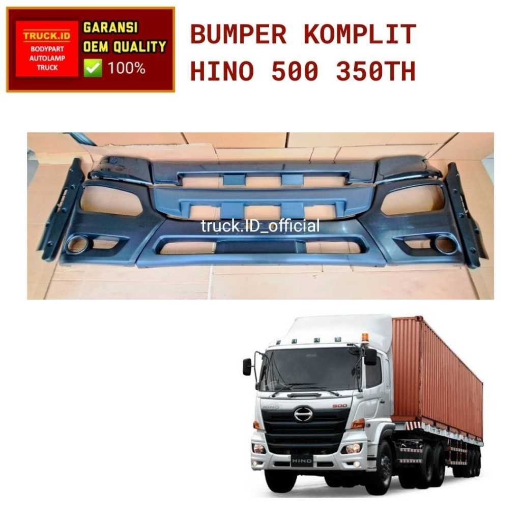 Jual BEMPER BUMPER DEPAN HINO 500 350 TH (SET) | Shopee Indonesia