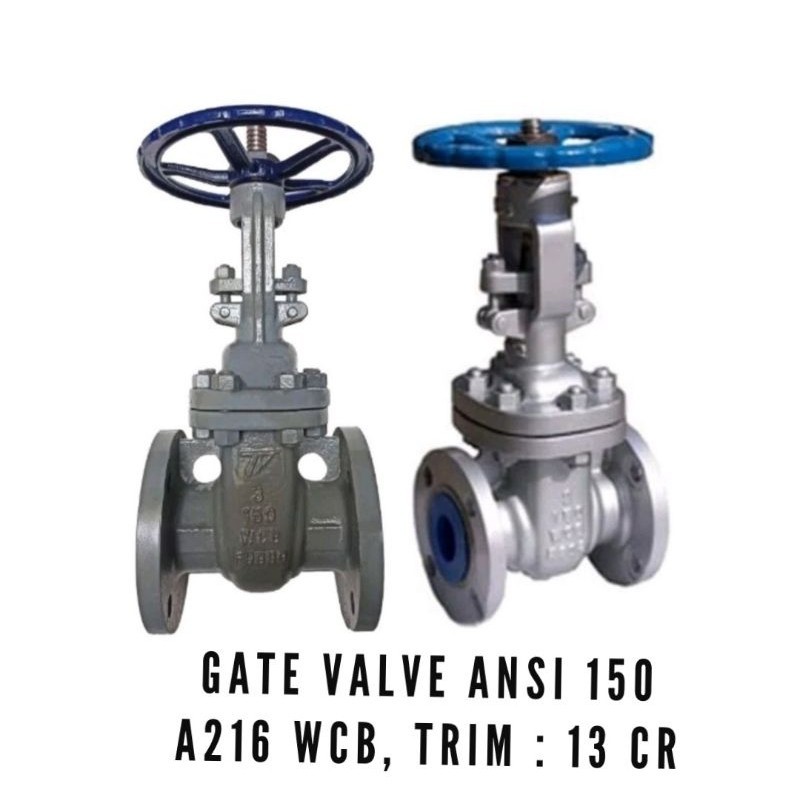 Jual Gate Valve 8" inch ANSI 150 A216 WCB, TRIM : 13 CR | Shopee Indonesia