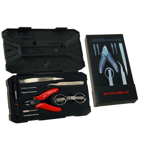 Jual Tool Kit Vape Vapor Coil Master DIY Kit Mini V2 Toolkit Authentic ...
