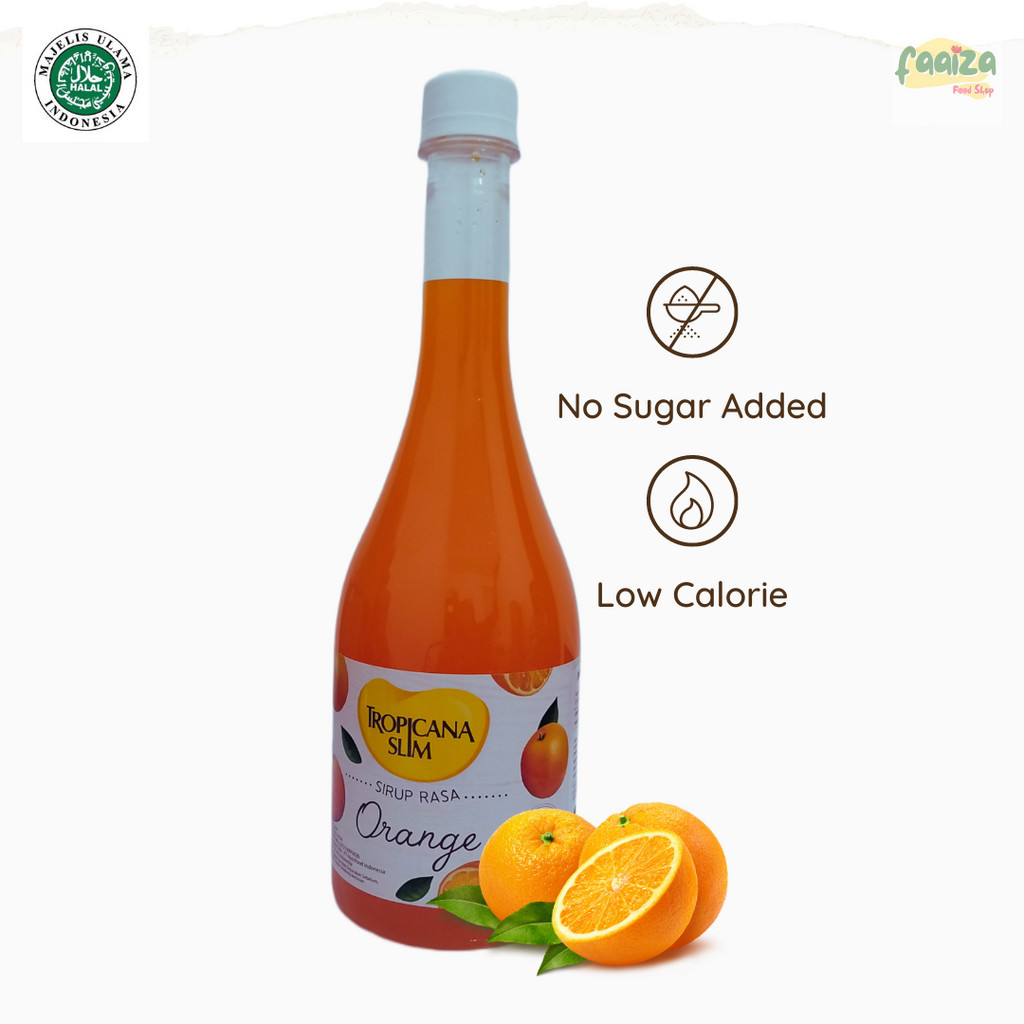 Jual Tropicana Slim Sirup Orange 750ml Bebas Gula Rasa Jeruk | Shopee ...
