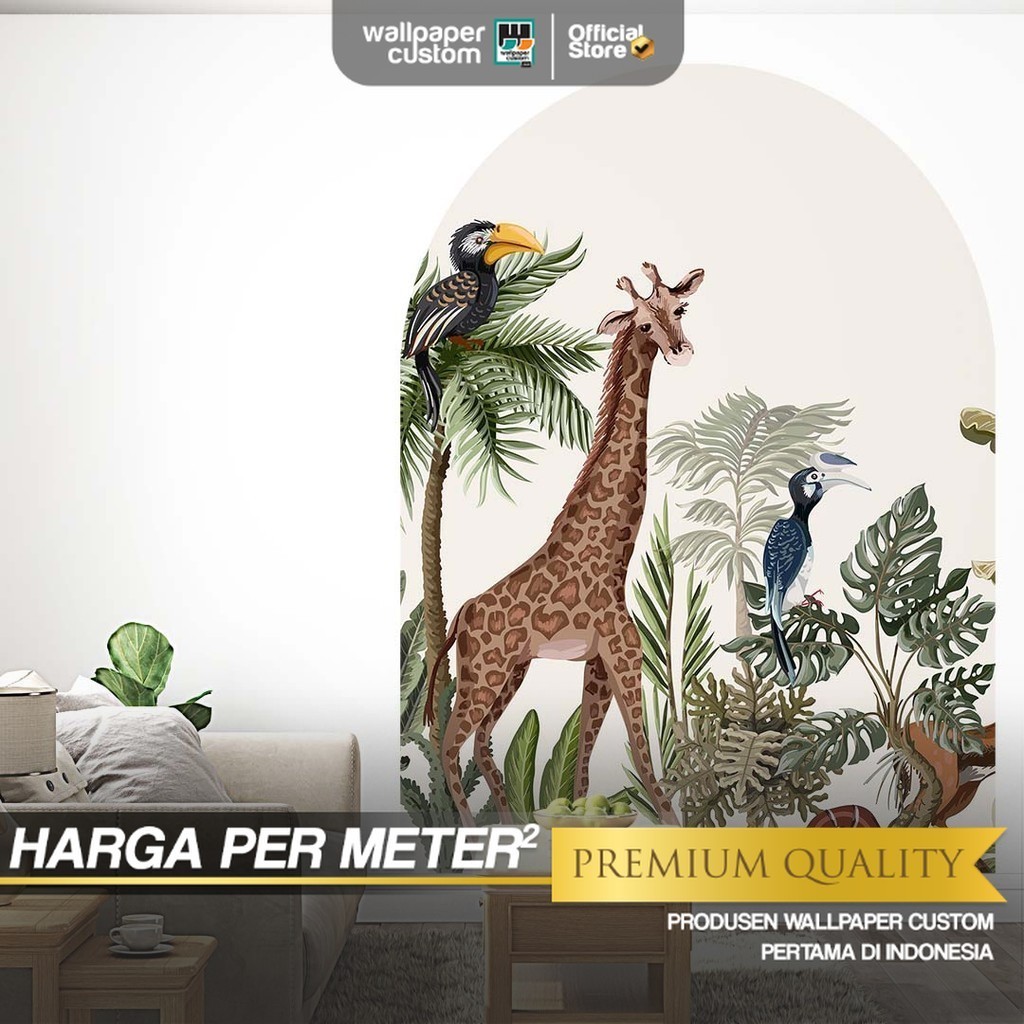 Jual Stiker Dinding Custom - Stiker Dinding Arch Design - Stiker ...