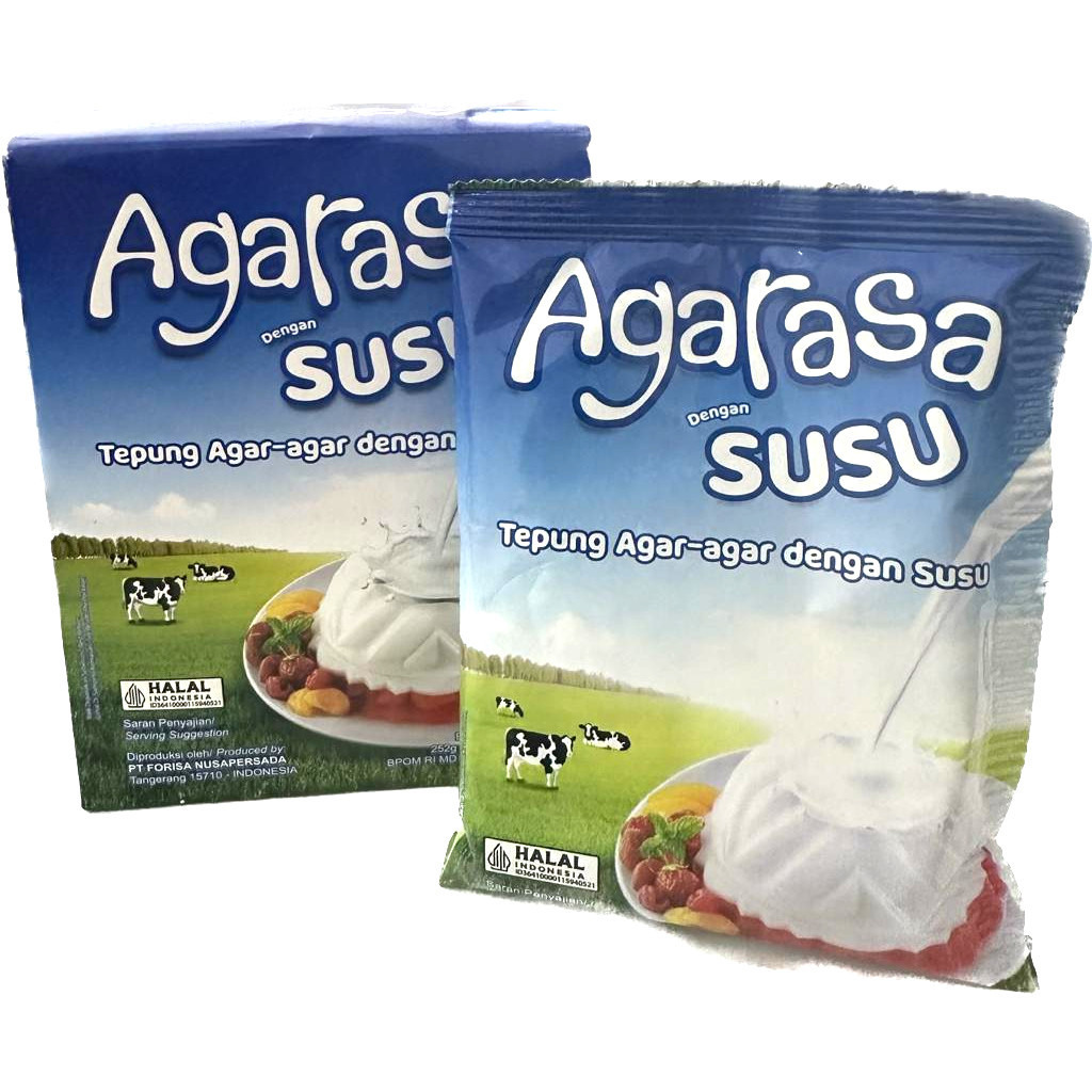 Jual NUTRIJELL AGARASA 42 GRAM 42 GR TEPUNG AGAR AGAR RASA SUSU PUDING ...