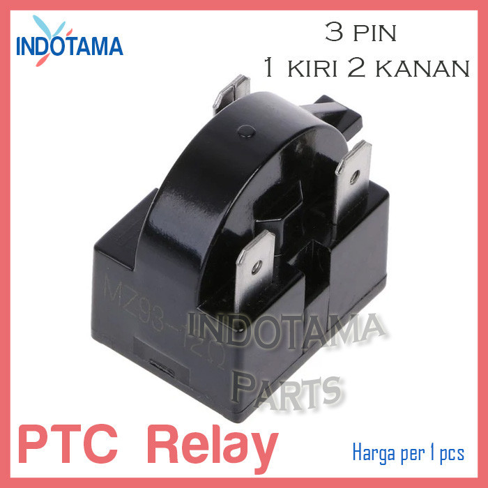 Jual RELAY PTC KULKAS / PTC RELAY KULKAS 3 PIN 2 KANAN 1 KIRI | Shopee ...