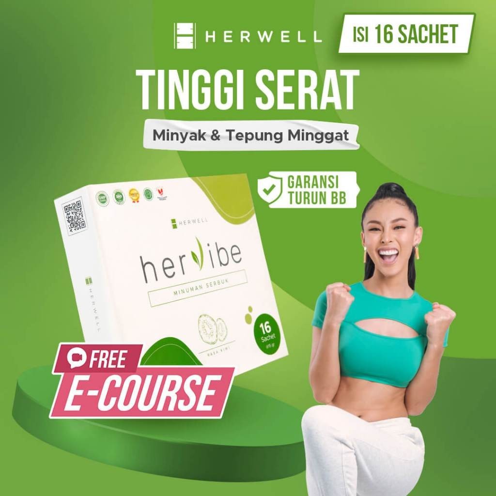 Jual Herwell Hervibe - Bikin Makan Jadi Lebih Tenang 16 sachet | Shopee ...
