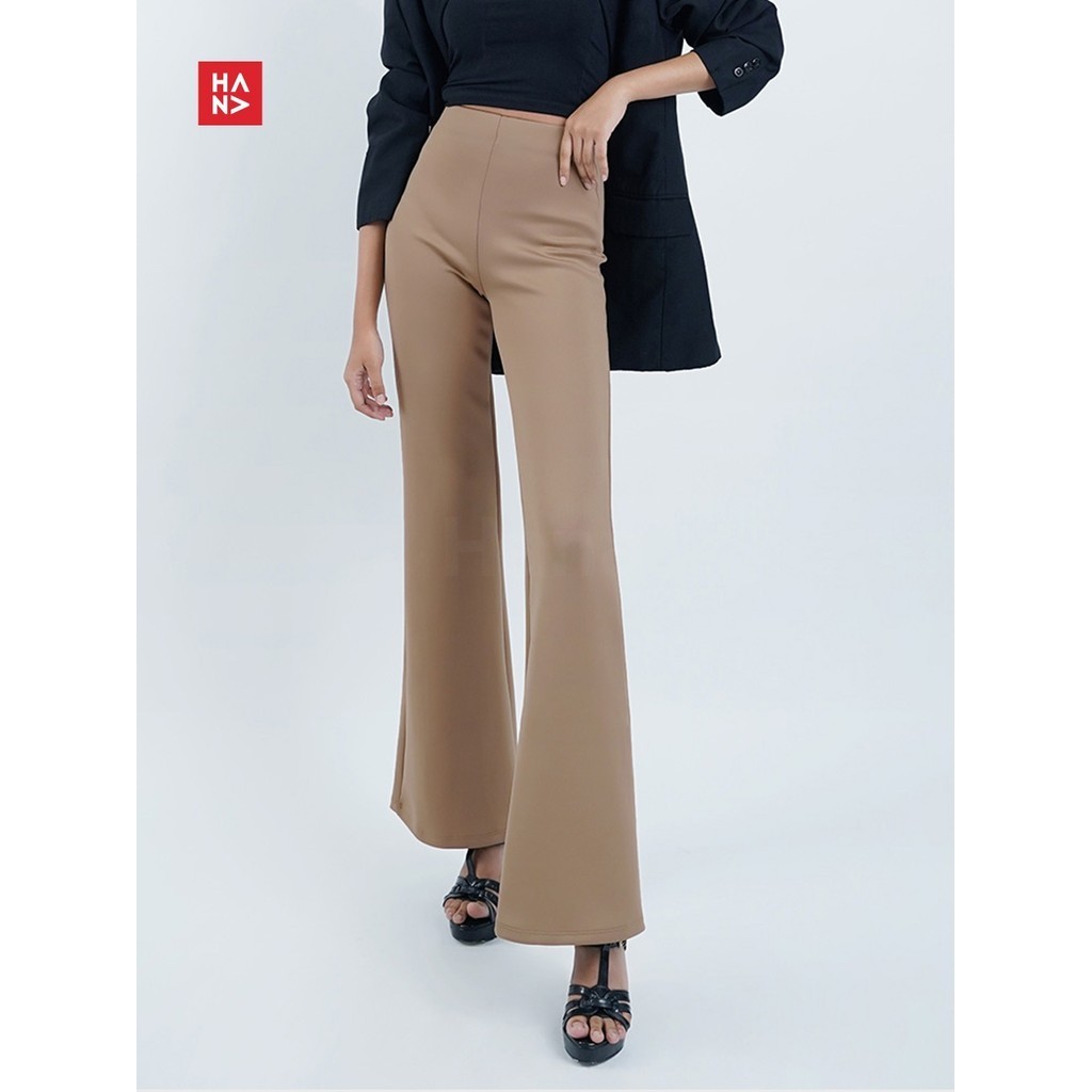 Jual Hana Fashion - Adora Celana Cutbray Highwaist Flare Pants - LP272 | Shopee Indonesia