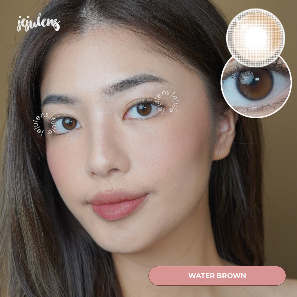 Jual JEJULENS Royal Water Brown (normal s/d -10) softlens natural ...
